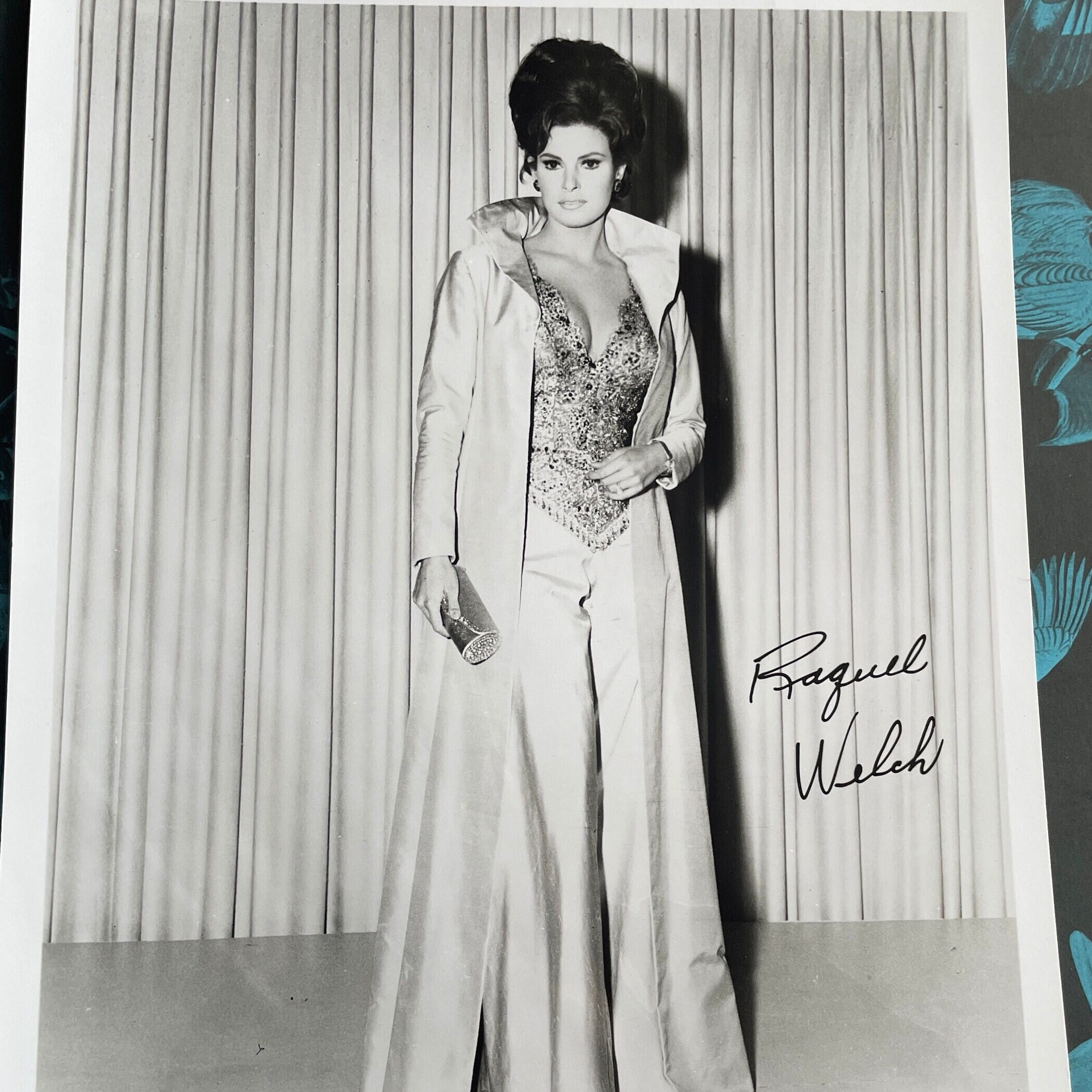 Raquel Welch at 1967 Academy Awards Photo With Signature 8x10 Signed ...