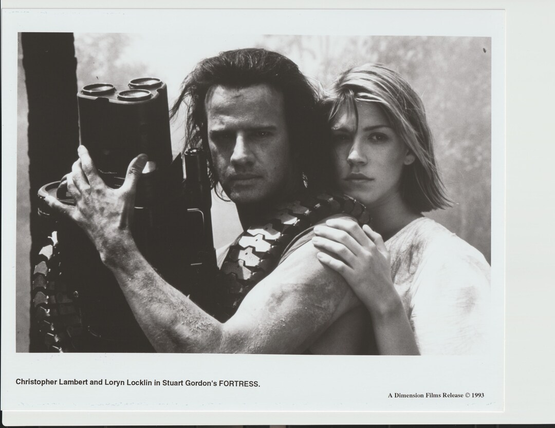 Fortress (1993) Indie Sci Fi Movie Photo of Christopher Lambert and ...