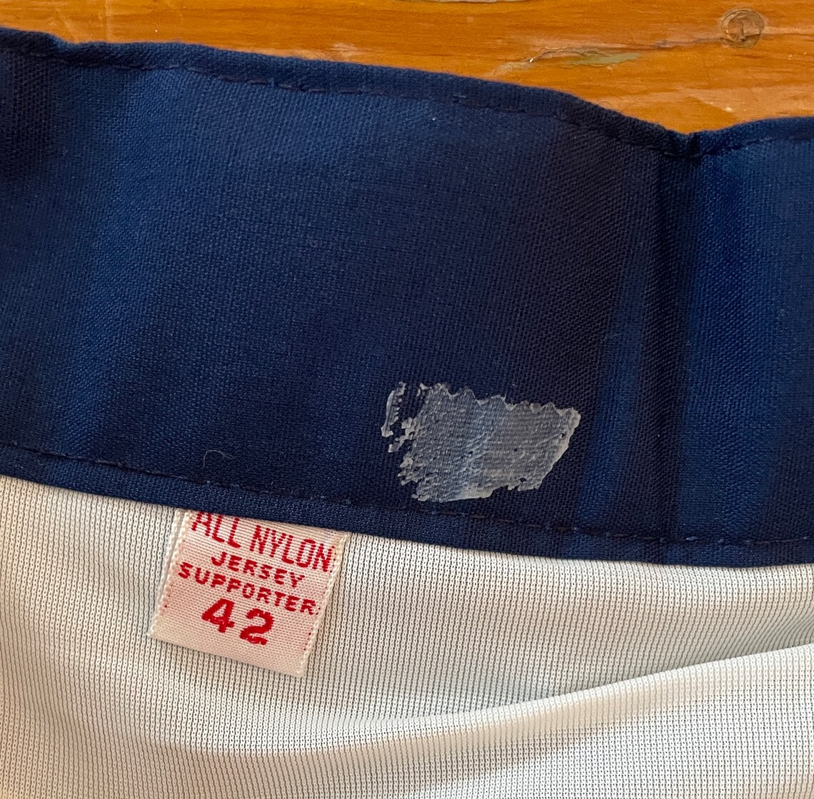 Vintage 1950s Blue Swim Trunks Shorts Size 42 by Sall Stearns Dacron ...
