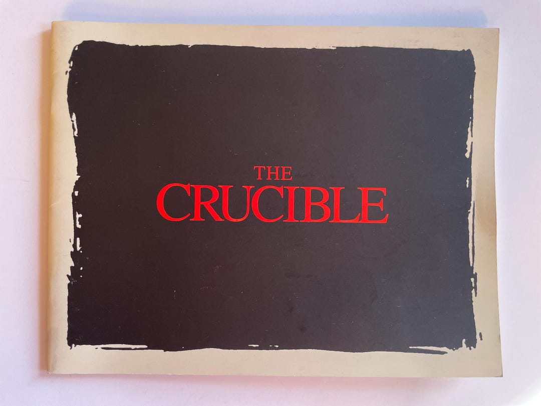 The Crucible Salem Witch Trial Vintage Limited Edition 90s Movie Promo ...