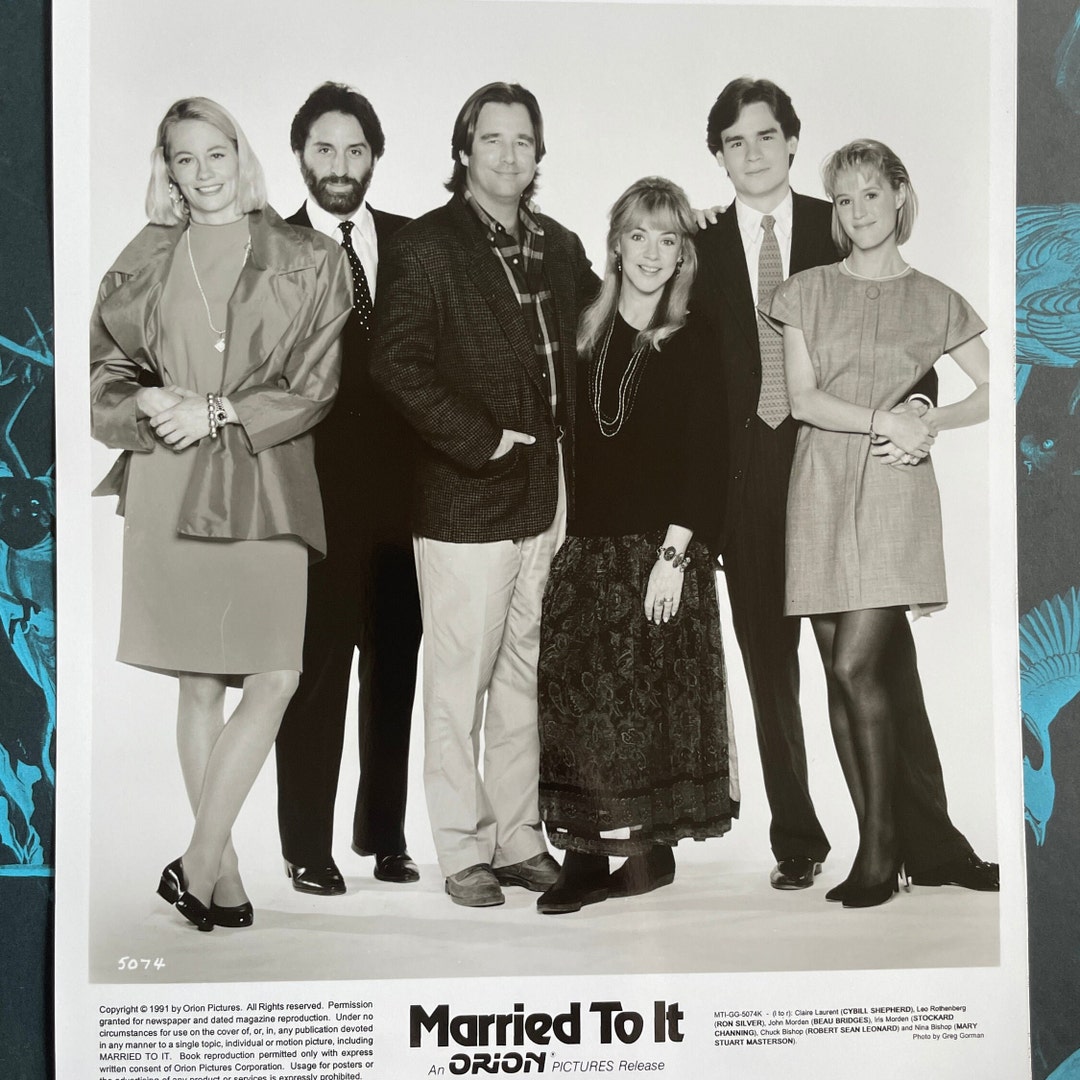Married to It (1991) Vintage Photo Cybill Shepherd, Ron Silver, Beau ...
