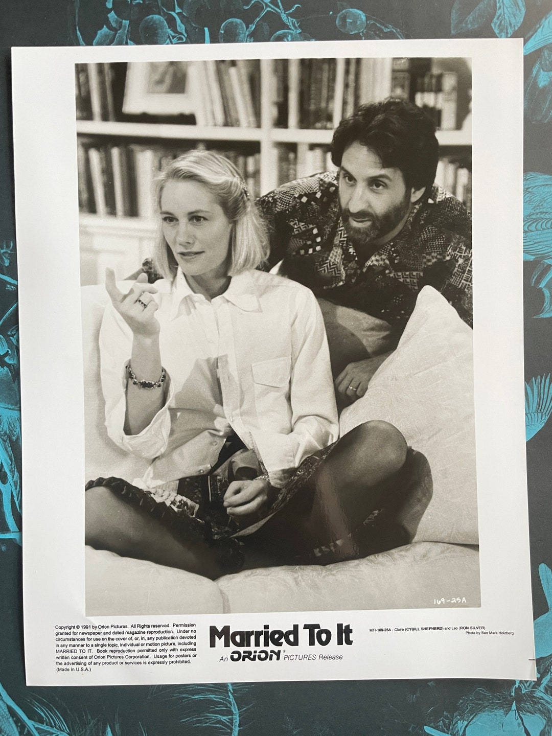 Married to It (1991) Vintage Movie Photos of Couple Ron Silver and ...