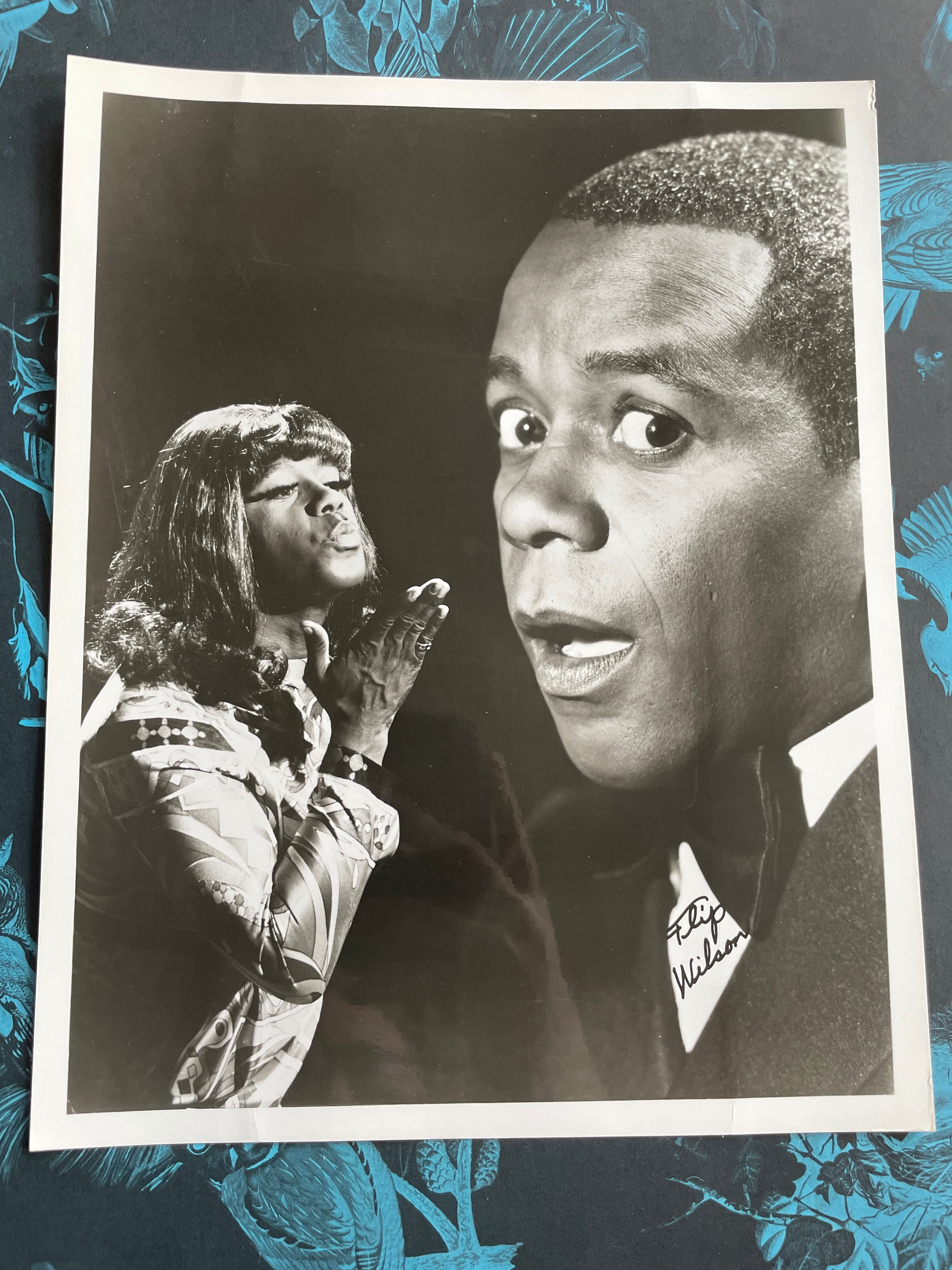 Flip Wilson Geraldine Jones Photo With Signature 8x10 Signed Vintage ...