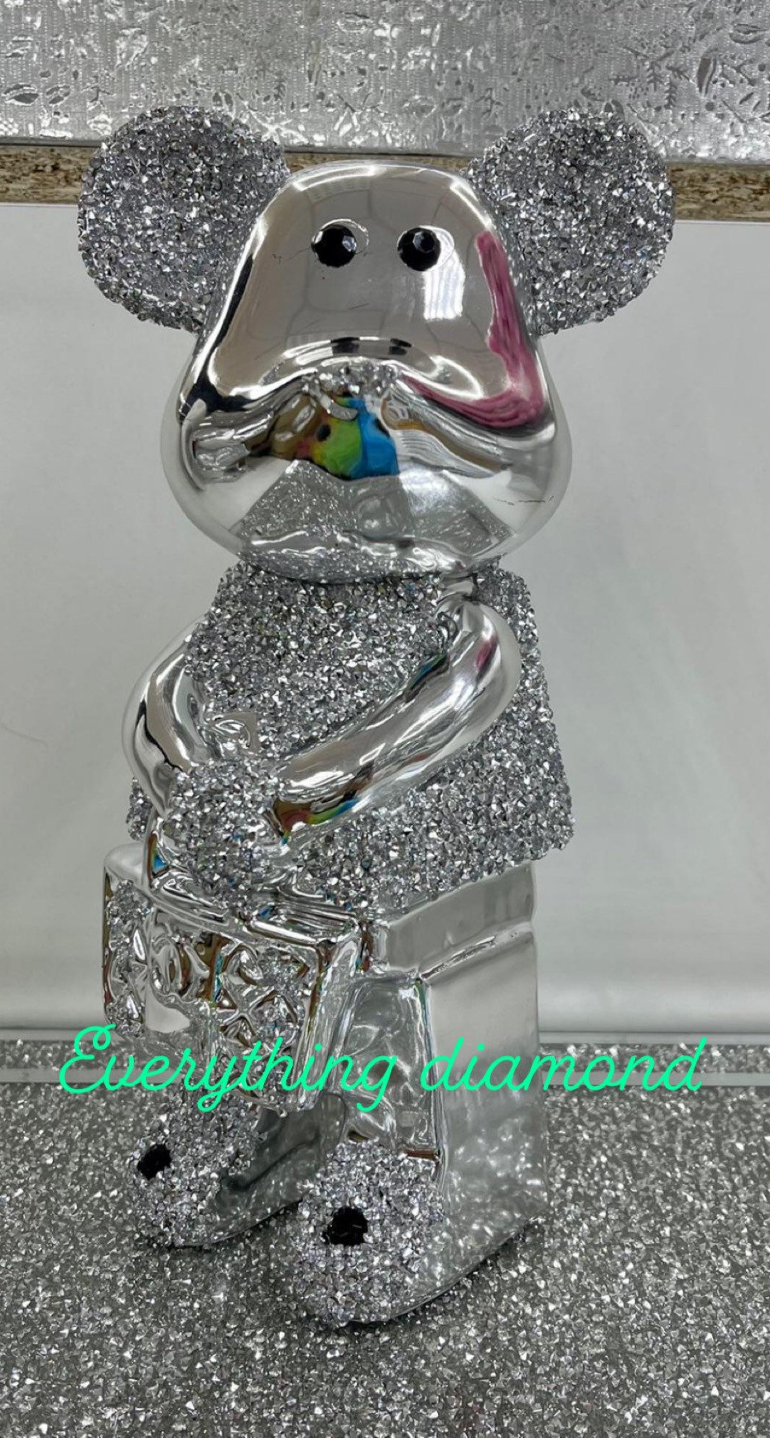 Crushed Diamond Minnie Mouse - Etsy