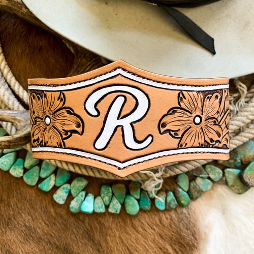 Custom Leather Garter - Etsy