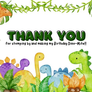 Dinosaur Thank You Cards, Three Rex, Kids Thank You, Dinosaur Card ...