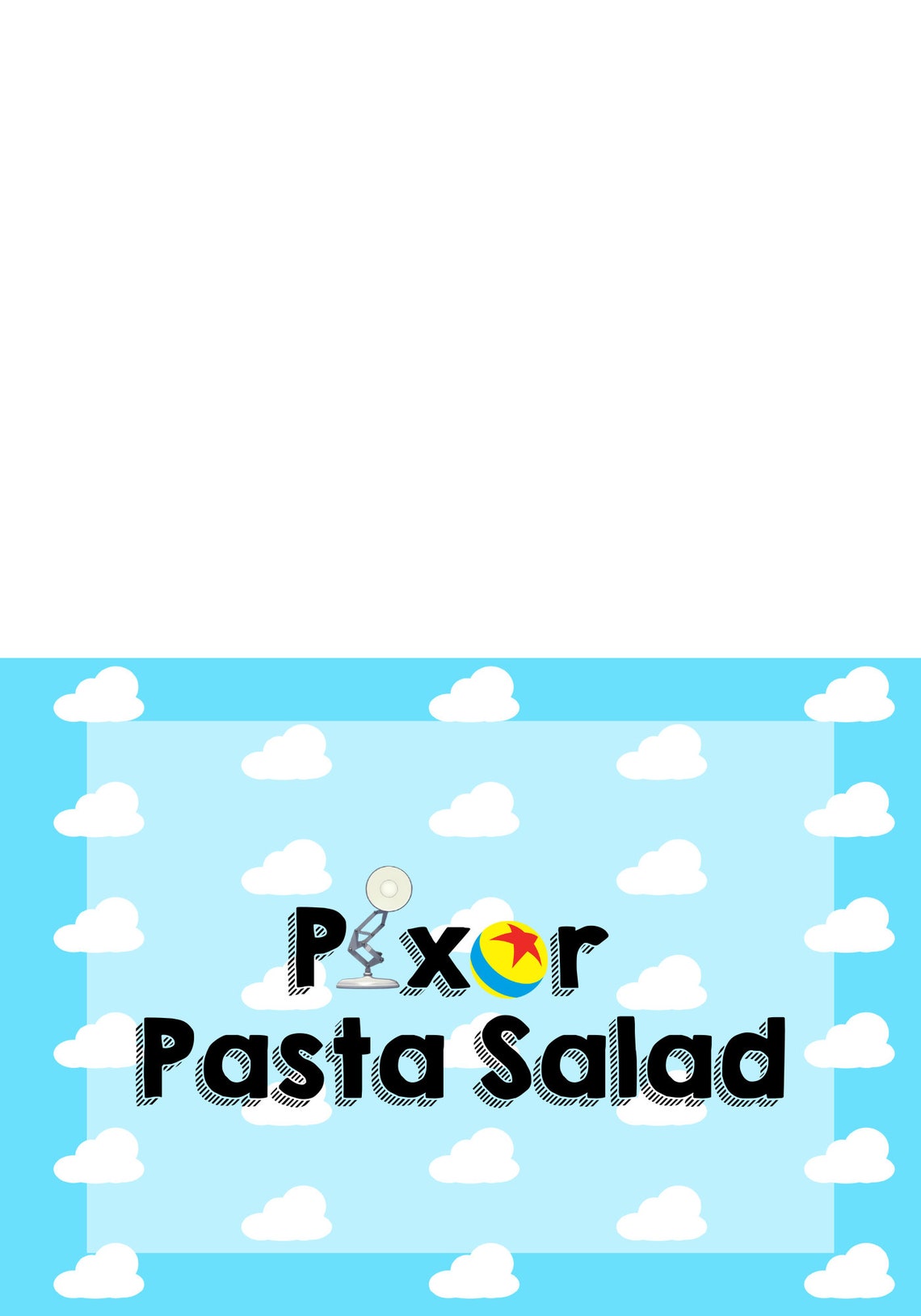 Toy Story Themed Party Food Labels (printable) - Etsy