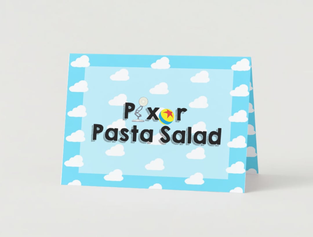 Toy Story Themed Food Labels, Party Food Labels, Toy Story Labels ...