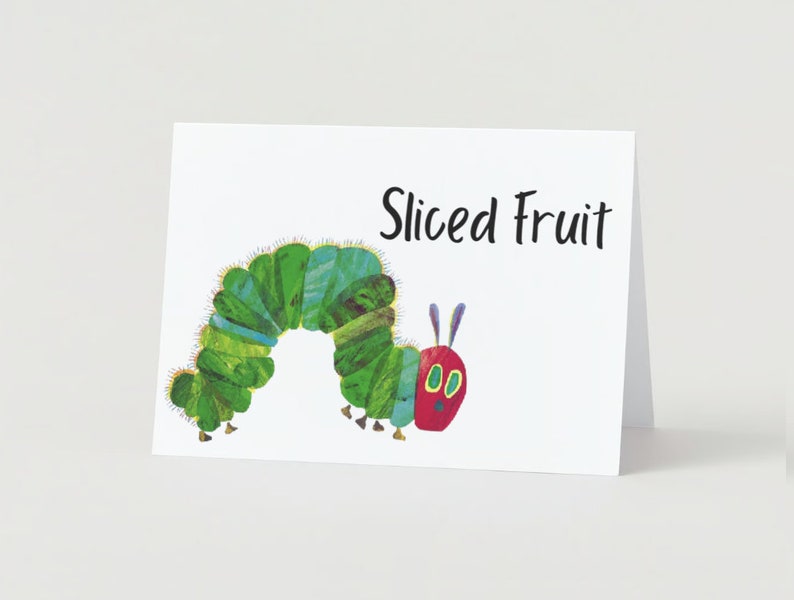 Book Themed Baby Shower Food Labels, Book Theme, Food Labels, Food ...