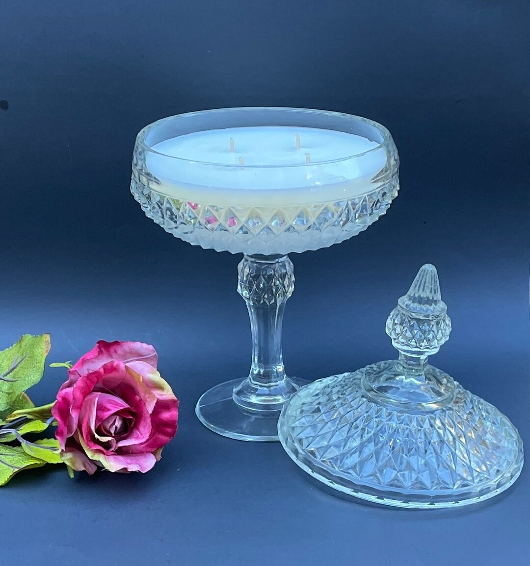 Handmade Scented Candle Floral Scented Hand Poured Candle in - Etsy