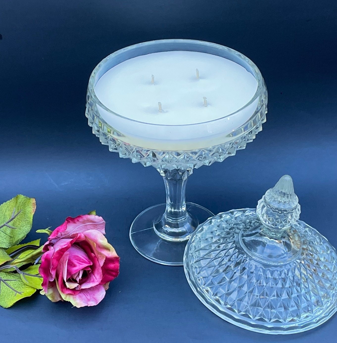 Handmade Scented Candle Floral Scented Hand Poured Candle in - Etsy