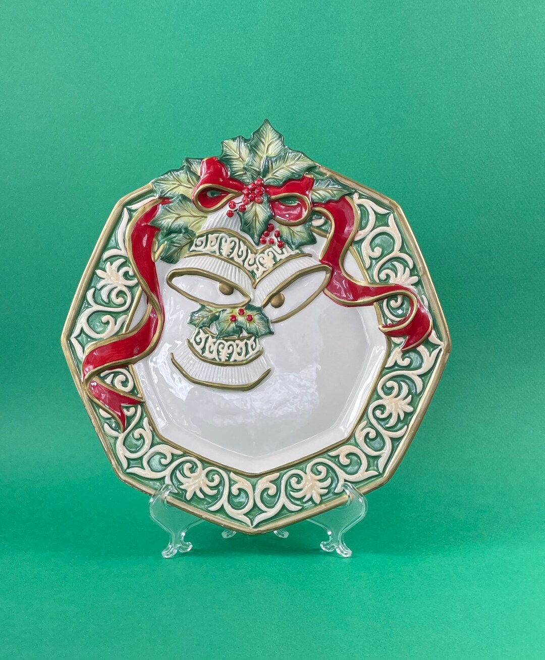 Fitz And Floyd Christmas Plates