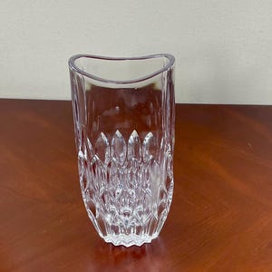 Crystal Vase, Floral Vase, Gorham Crystal, Vintage Crystal Vase, Althea ...