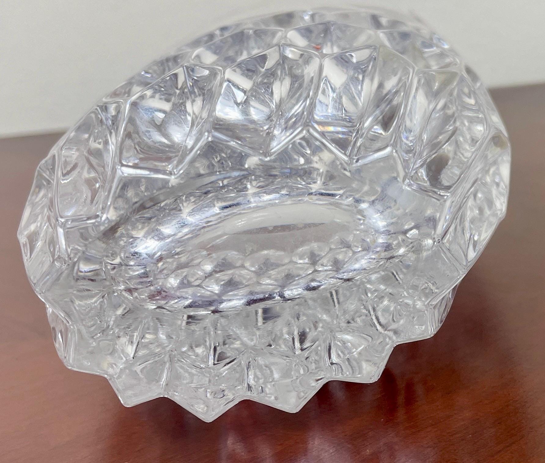 Vintage Gorham Crystal Vase: Althea Pattern Floral Table Vase - Etsy