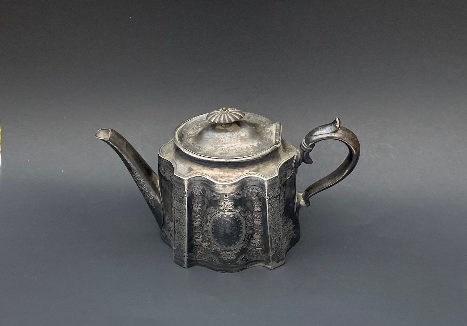 Antique Teapot Sheffield Silver Plated Teapot Circa 1881 - Etsy