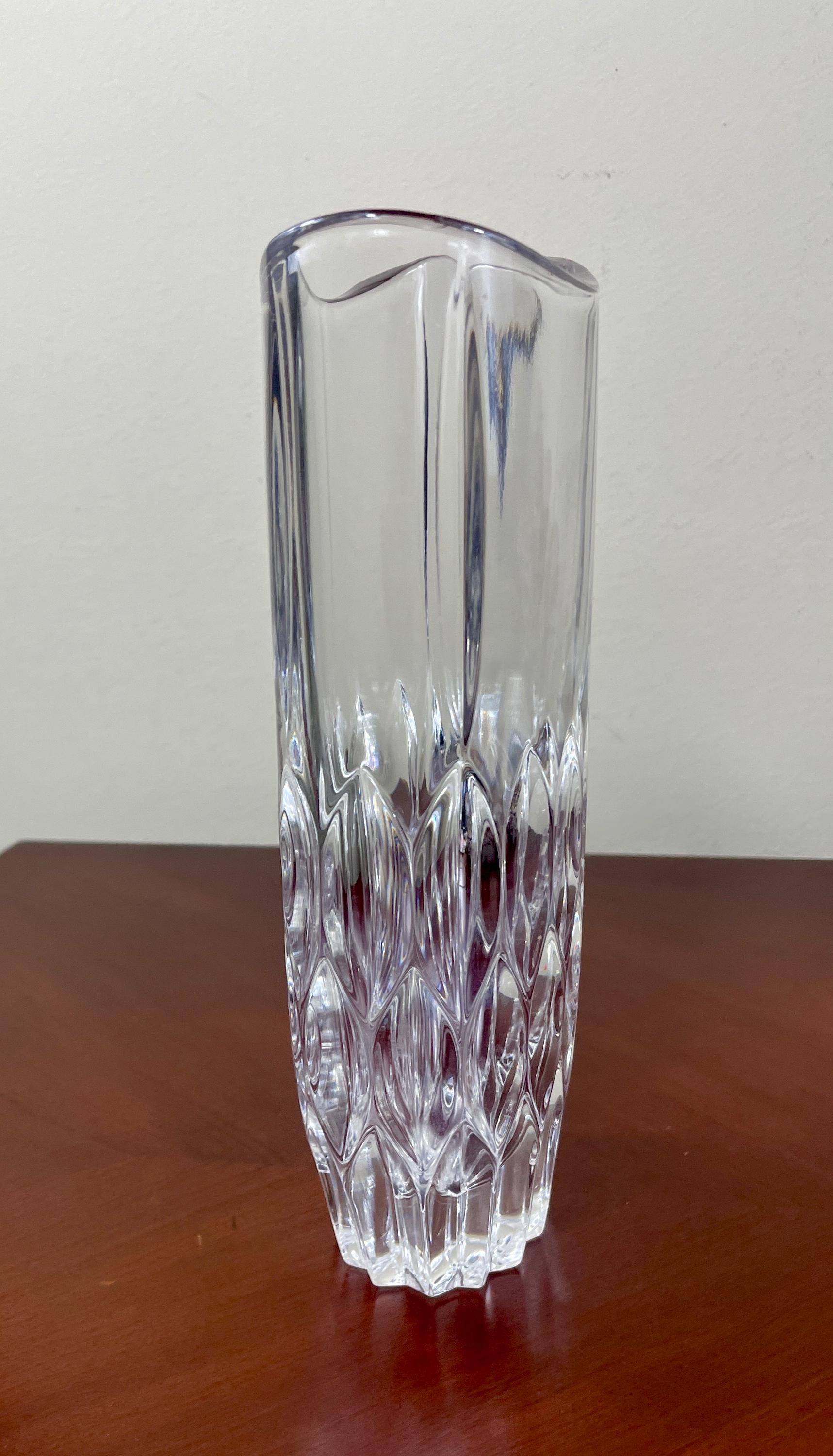 Vintage Gorham Crystal Vase: Althea Pattern Floral Table Vase - Etsy