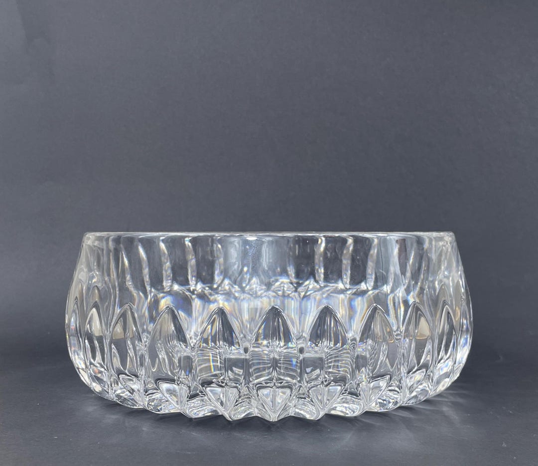 Crystal Bowl, Vintage Gorham Crystal Bowl, Gorham Althea Pattern ...