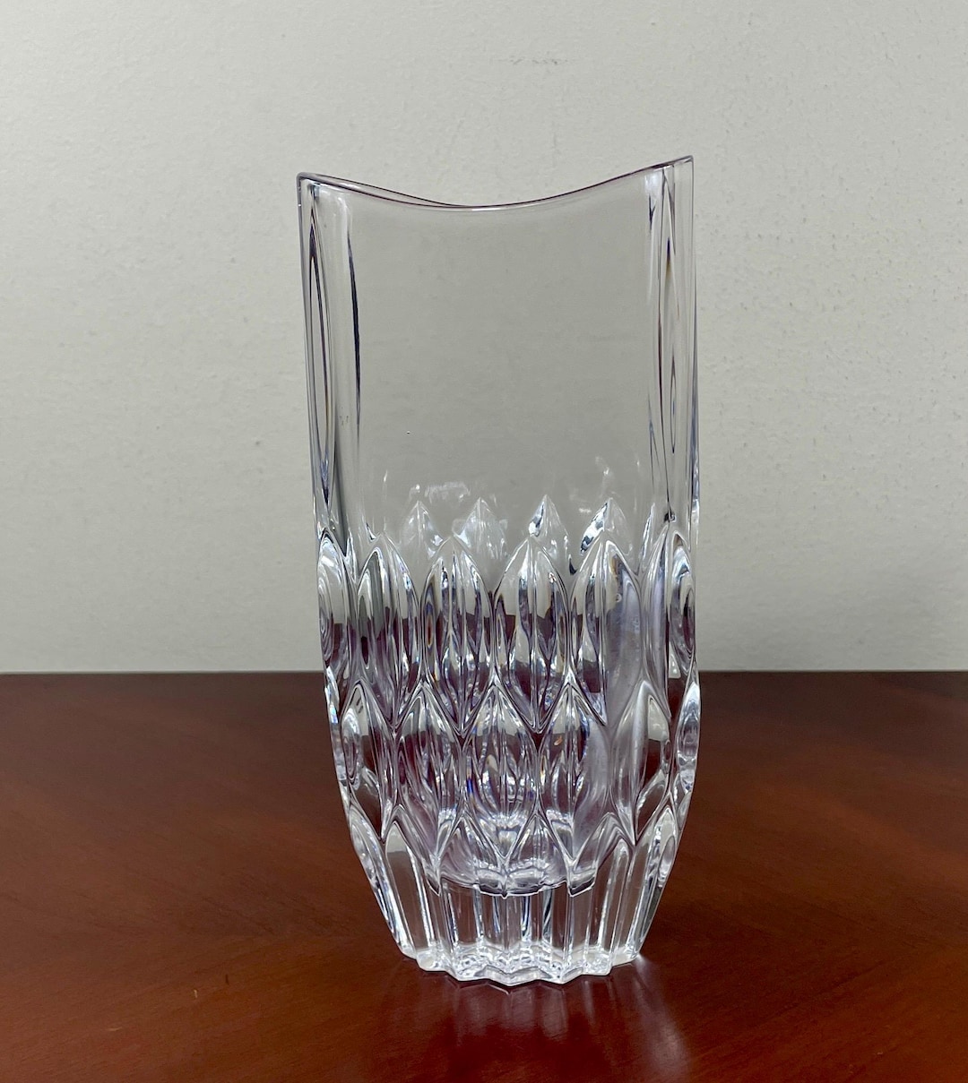 Crystal Vase, Floral Vase, Gorham Crystal, Vintage Crystal Vase, Althea ...