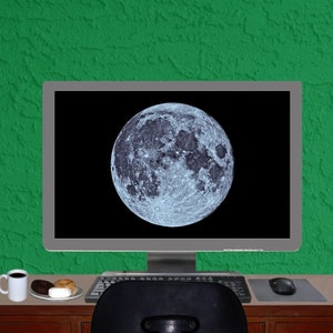 Moon Lock Screen, Desktop Wallpaper Full Hunters Moon, PC Wallpaper ...