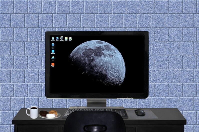 Moon Picture, Computer Background, First Quarter, PC Wallpaper, Moon ...