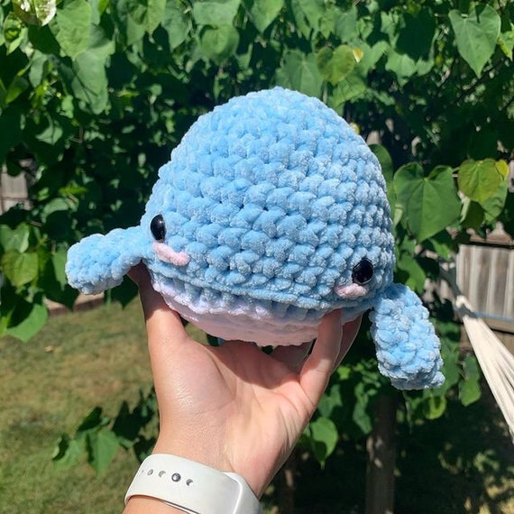 Stuffed Animals & Plushies Winston the Whale stuffed whale crochet ...