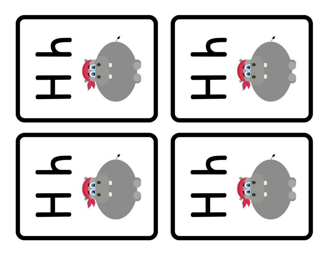 Letter of the Week Pack - Letter H | Henry Hippo | Letter Books | ABC ...
