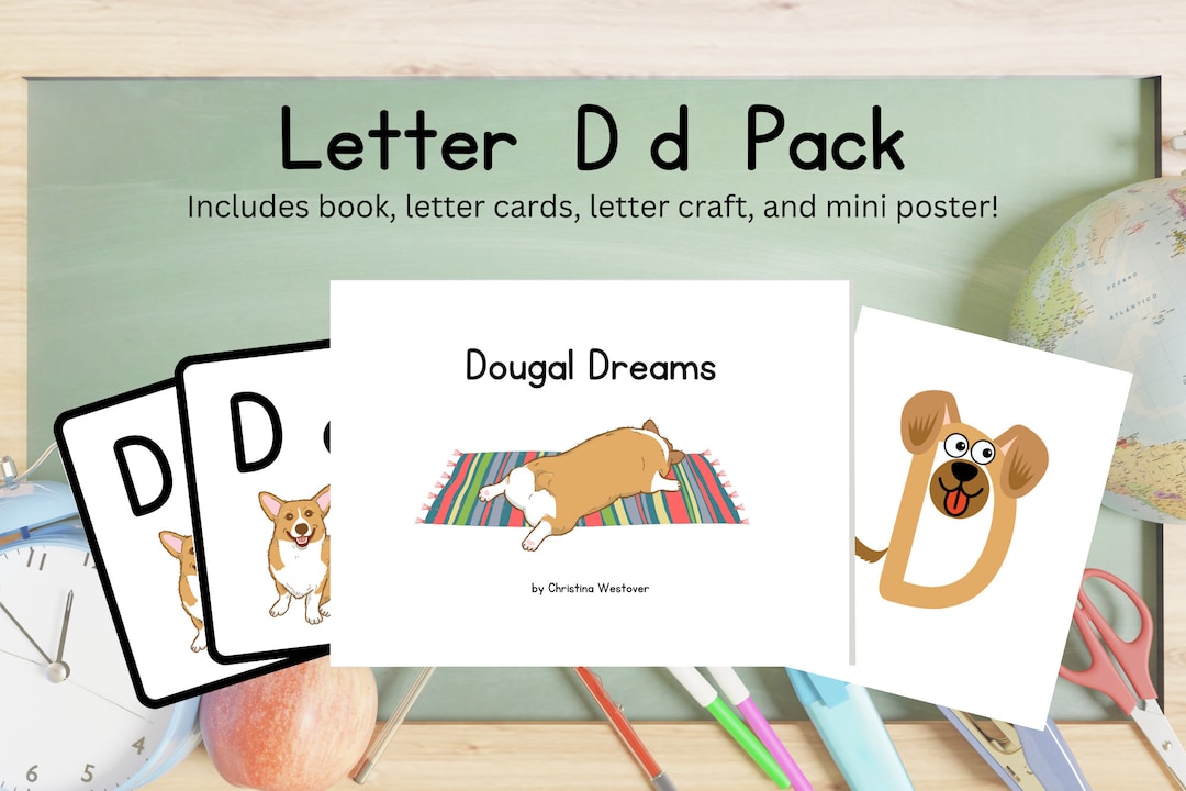 Letter of the Week Pack - Letter D | Dougal Dog | Letter Books | ABC ...