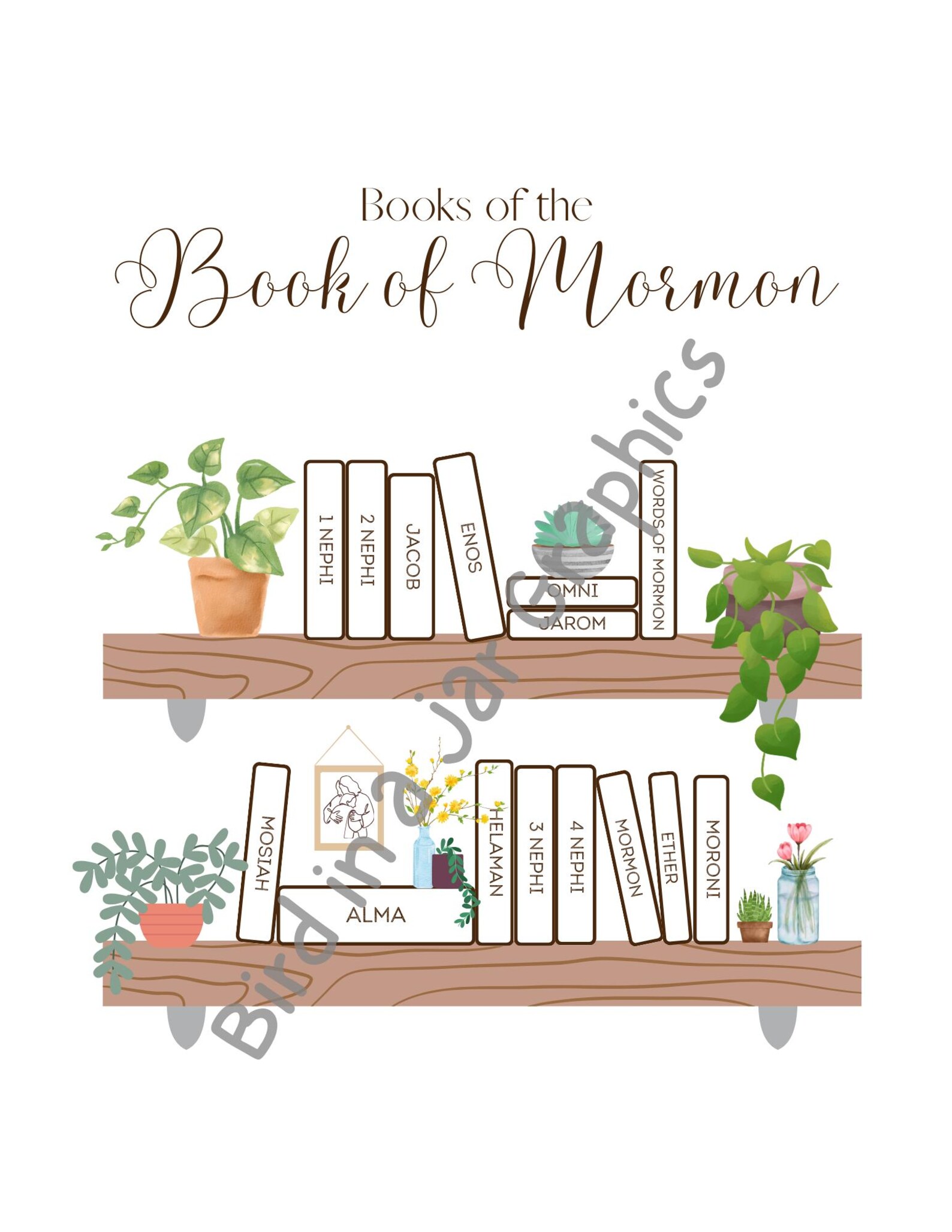 LDS Standard Works Bookshelves Bundle | Old and New Testament, Book of ...