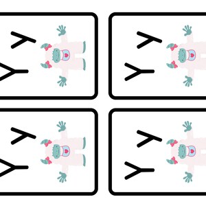 Letter of the Week Pack Letter Y Baby Yeti and Nanny Yak Letter Books ...