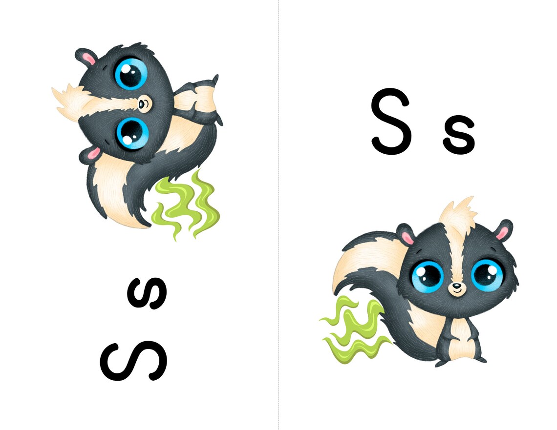 Letter of the Week Pack - Letter S | Sally Skunk | Letter Books | ABC ...
