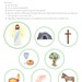 Easter Story Advent Printable Christian Easter Countdown Digital Holy ...