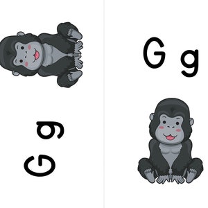 Letter of the Week Pack - Letter G | Gregory Gorilla | Letter Books ...