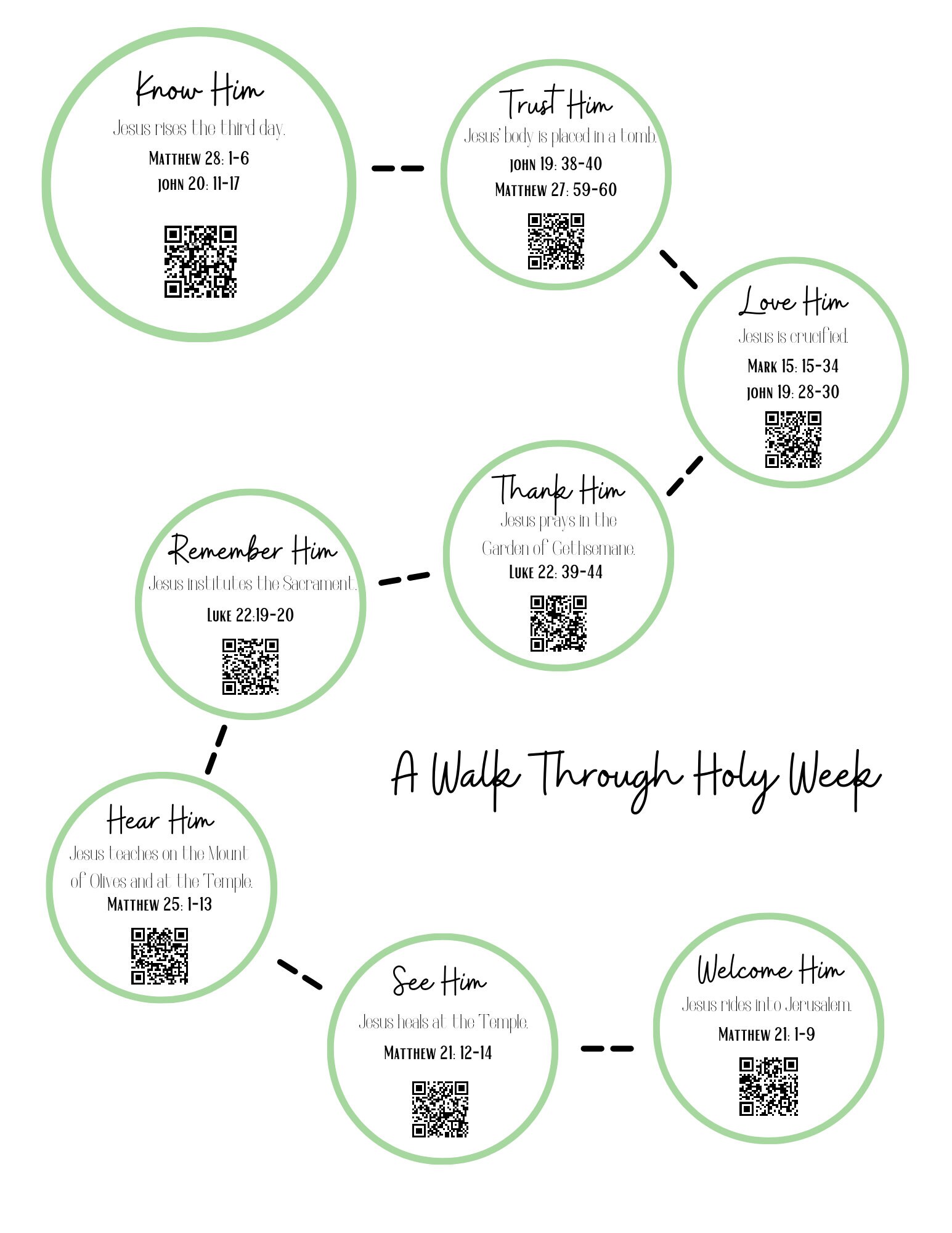 Easter Story Advent | Printable Christian Easter Countdown | Digital ...