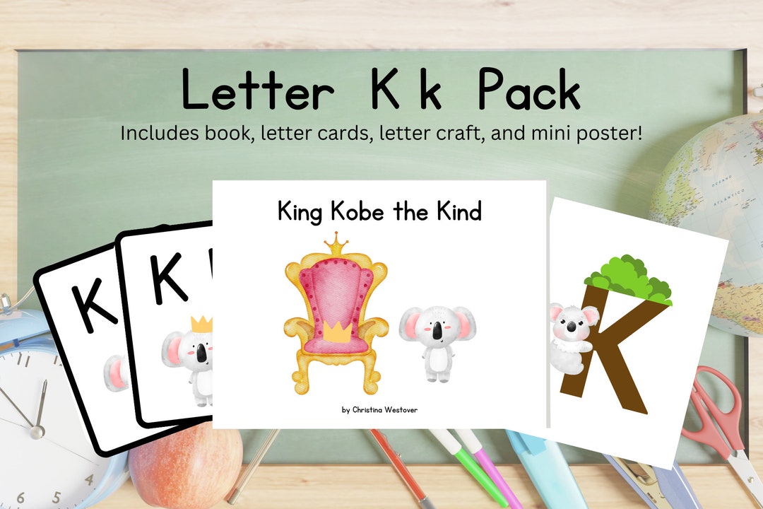Letter of the Week Pack - Letter K | Kobe Koala | Letter Books | ABC ...