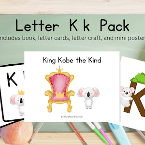 Letter of the Week Pack - Letter K | Kobe Koala | Letter Books | ABC ...