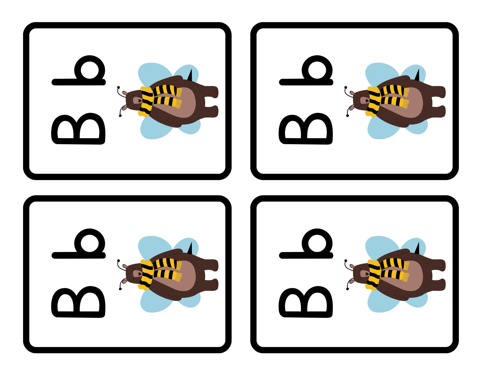 Letter of the Week Pack - Letter B | Benny Bear | Letter Books | ABC ...