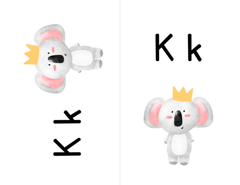 Letter of the Week Pack - Letter K | Kobe Koala | Letter Books | ABC ...