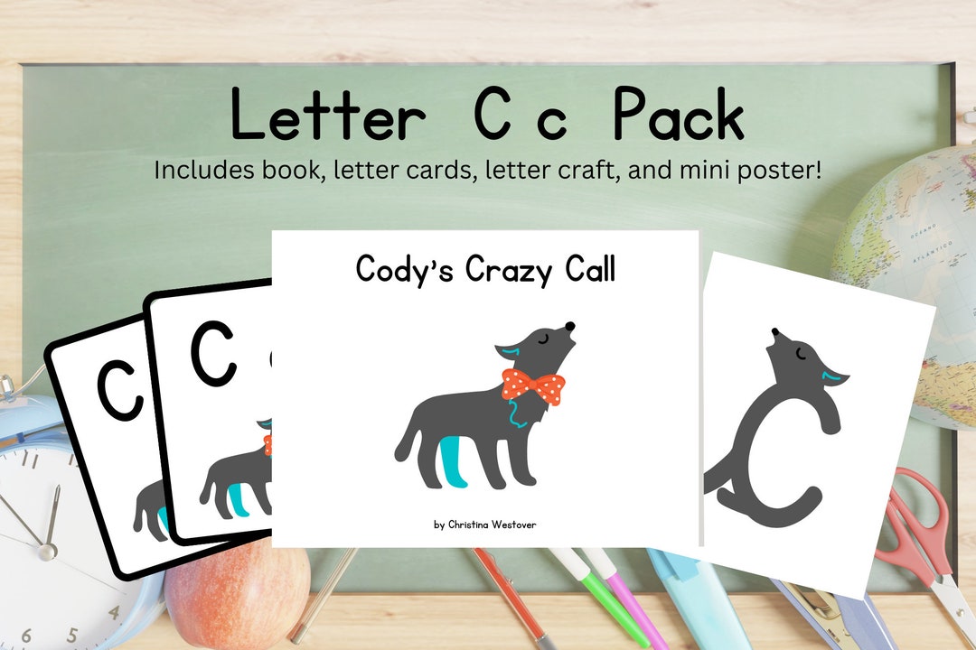 Letter of the Week Pack - Letter C | Cody Coyote | Letter Books | ABC ...