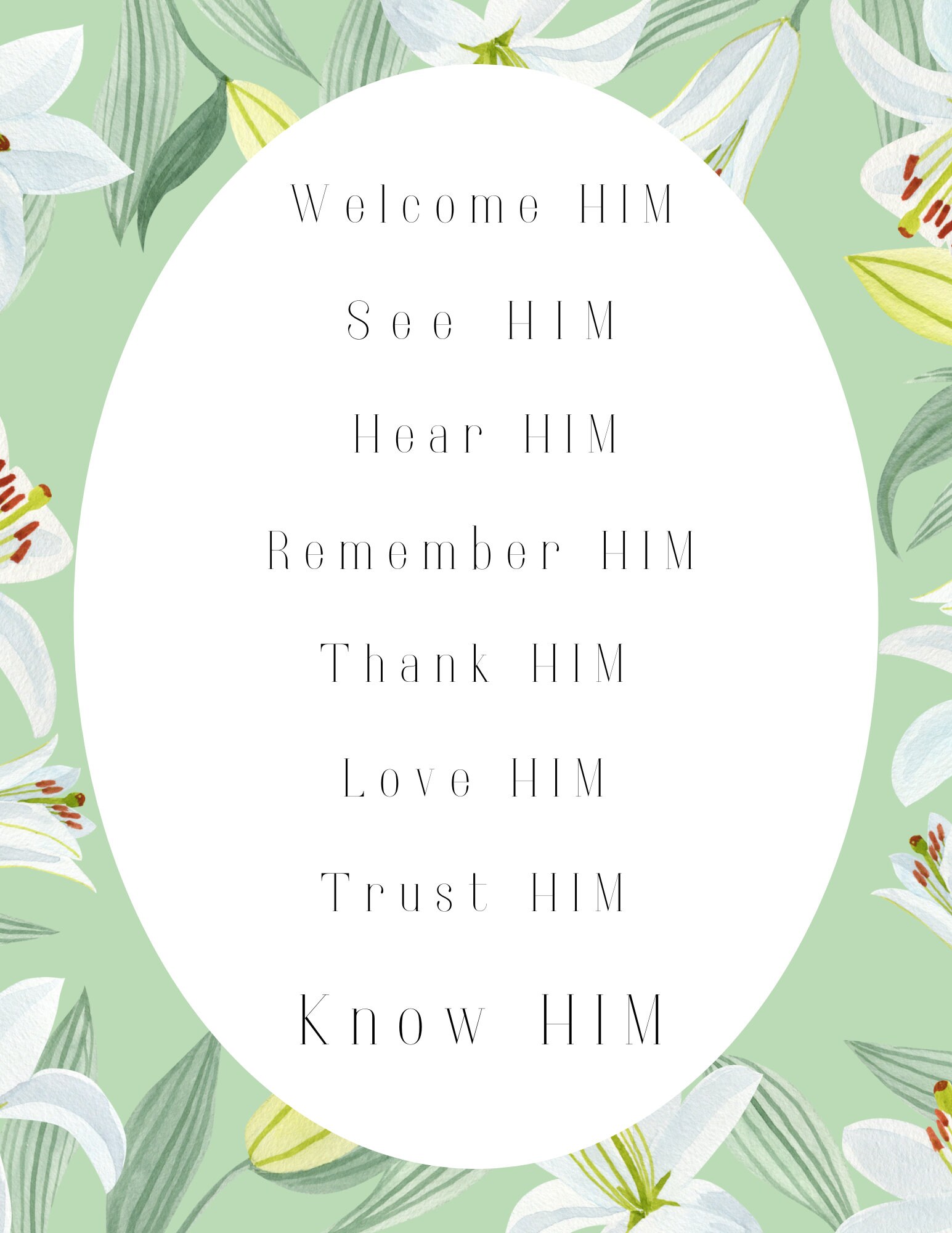 Easter Story Advent | Printable Christian Easter Countdown | Digital ...
