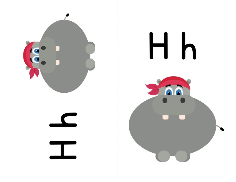 Letter of the Week Pack - Letter H | Henry Hippo | Letter Books | ABC ...