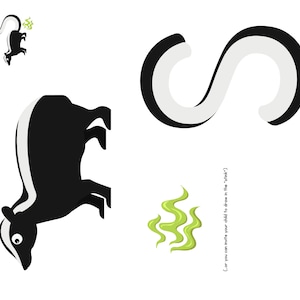 Letter of the Week Pack - Letter S | Sally Skunk | Letter Books | ABC ...