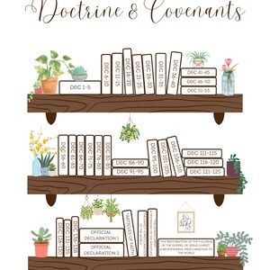 LDS Standard Works Bookshelves Bundle | Old and New Testament, Book of ...