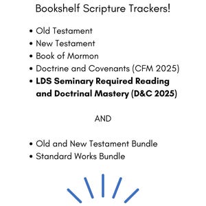 LDS Seminary Doctrine and Covenants Doctrinal Mastery Posters and Cards ...
