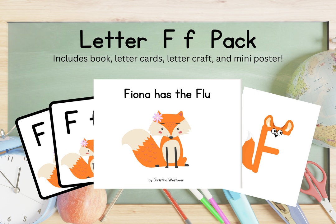 Letter of the Week Pack - Letter F | Fiona Fox | Letter Books | ABC ...