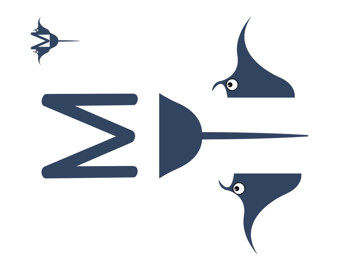 Letter of the Week Pack - Letter M | Mikey Manta Ray | Letter Books ...