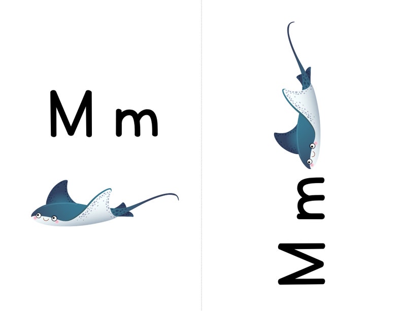 Letter of the Week Pack - Letter M | Mikey Manta Ray | Letter Books ...
