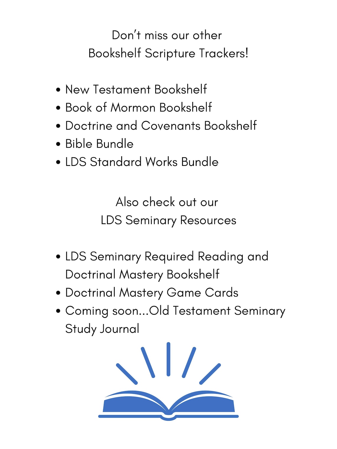 LDS Standard Works Bookshelves Bundle | Old and New Testament, Book of ...