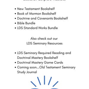 LDS Standard Works Bookshelves Bundle | Old and New Testament, Book of ...