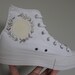 Custom Wedding Platform Converse High Tops - Etsy
