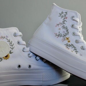 Custom Converse Platform High Tops - Etsy